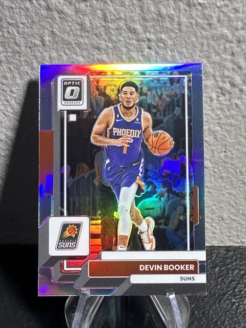 2022-23 PANINI DONRUSS Optic Basketball Devin Booker Silver Holo Prizm ...
