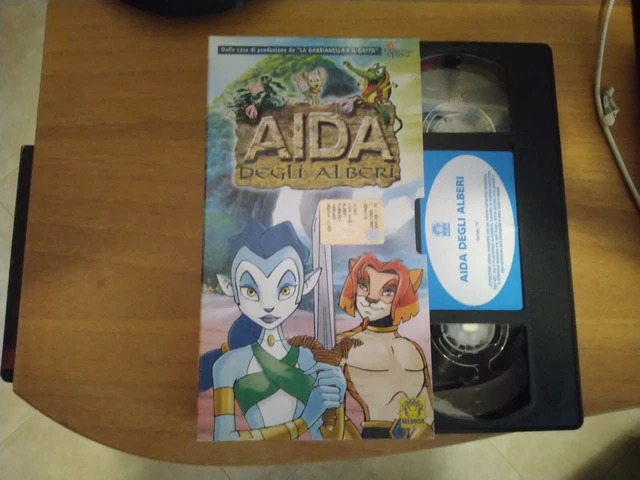 AIDA DEGLI ALBERI VHS Cartonata Cartone Animato Kinder Ferrero EUR 2,00 ...