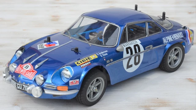 TAMIYA RENAULT ALPINE A110 Monte Carlo 71 M-06 58591 Rc Car EUR 111,00 ...