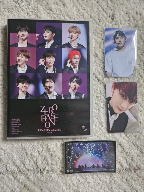 ZB1 ZEROBASEONE FAN-CON IN JAPAN 2024 Bluray With Gyuvin + Jiwoong ...