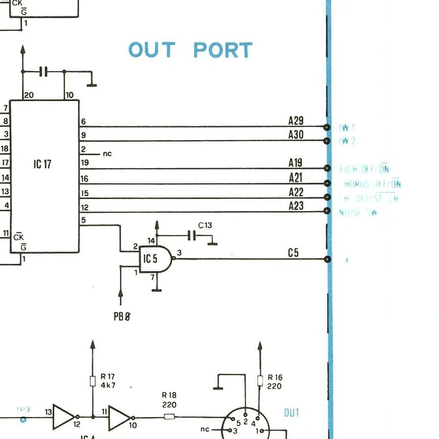 SIEL EXPANDER EX80 Service Manual Schematic Diagram Schaltplan Schema ...