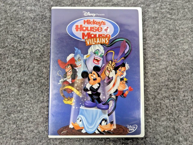 MICKEY'S HOUSE OF Mouse Villains (DVD, 2002) Disney, Free Shipping ...