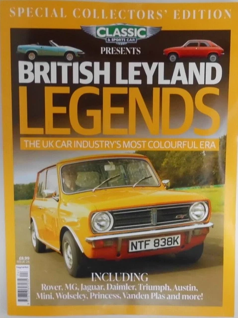 CLASSIC & SPORTS Car magazine Presents British Legends Leyland Special ...