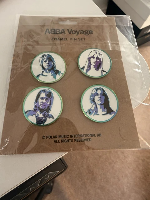 ABBA VOYAGE BUTTON Badge Set 30mm Pin Badges £7.58 - PicClick UK