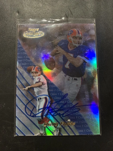 2000 GOLD LABEL Doug Flutie Carta Firmata Autografo IP #61 Buffalo ...