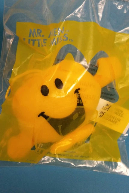 MCDONALDS 2022 MR Men Little Miss MR HAPPY Plush Toy Figure New $10.00 ...