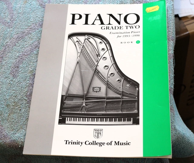 TRINITY COLLEGE OF Music Piano Grade 2 Examination Pieces 1993 - 1996 ...