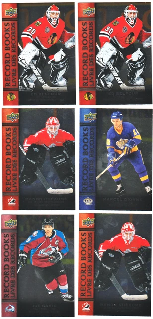 2023 TIM HORTONS Legends Record Books #RB-8 ED BELFOUR Chicago ...