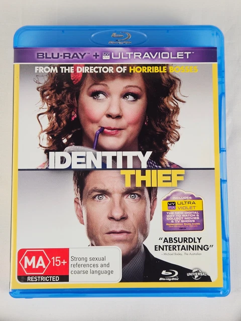 IDENTITY THIEF BLU-RAY Region B - VGC - Mint Disc £5.88 - PicClick UK