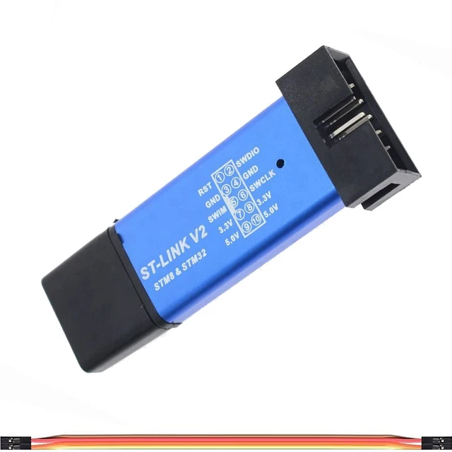 DAOKAI ST-LINK V2 Emulator Downloader Programmer STM8STM32 Programming Unit 3.3 £9.72 - PicClick UK