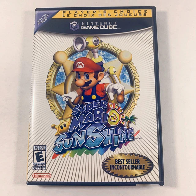 SUPER MARIO SUNSHINE (Player's Choice Edition) - GameCube - Completo in ...