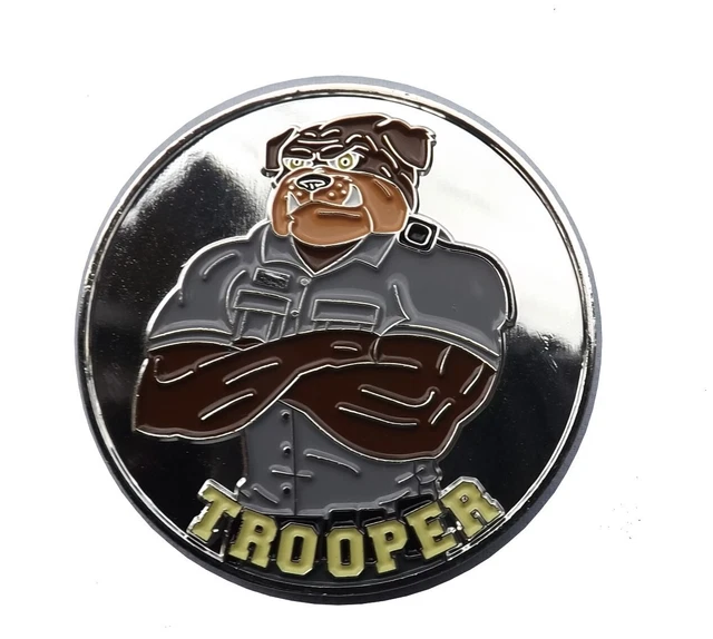 VIRGINIA STATE POLICE VSP Trooper Charles Hewitt inspired Challenge ...