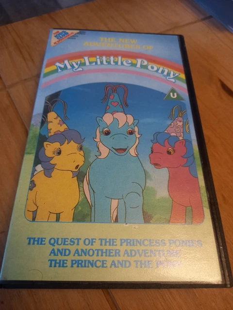 VINTAGE MY LITTLE Pony Vhs - The Quest Of The Princess Ponies Etc £15. ...