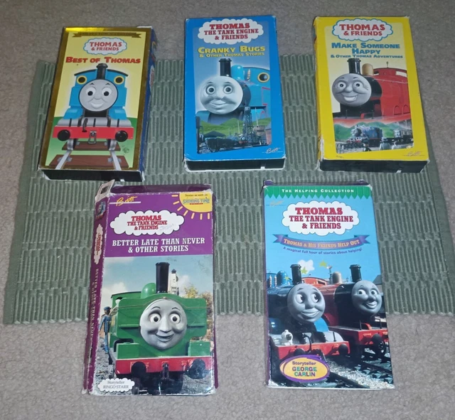 THOMAS THE TANK Engine VHS Lot 5 Tapes Complete Family Children EUR 18 ...