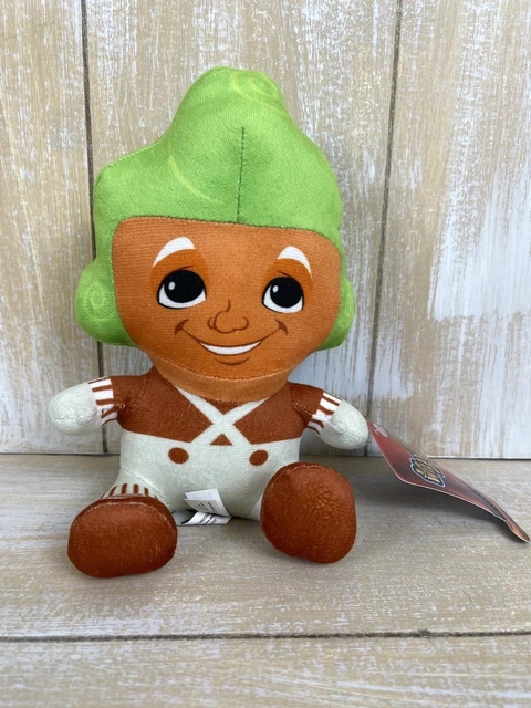WILLY WONKA & the Chocolate Factory Oompa Loompa 8” Plush Stuffed Toy New EUR 12,35 - PicClick DE
