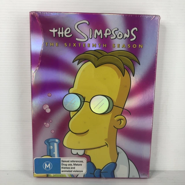 THE SIMPSONS: THE Complete Season 16 DVD TV SERIES 4-DISCS BOX SET ...