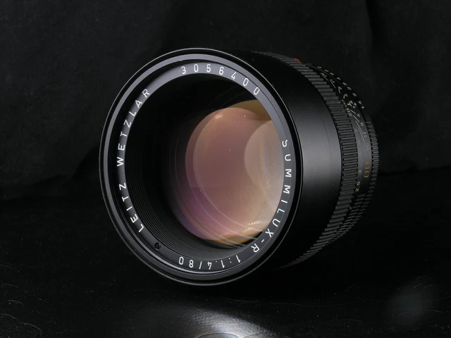 RARE LEICA 80MM f1.4 Summilux-R lens (80/1.4 3-cam) E67, fits Sony ...
