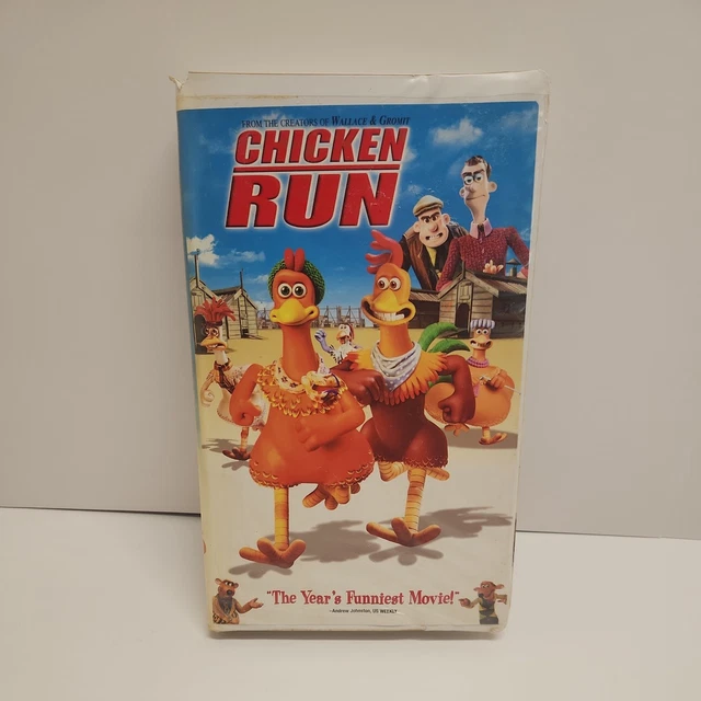 CHICKEN RUN VHS Tape 2000 By Dreamworks GOOD CONDITION £5.20 - PicClick UK