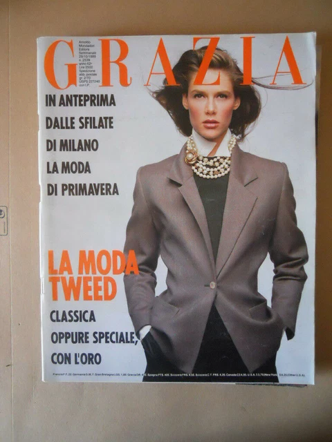 GRAZIA RIVISTA DI moda n 2076 1980 [Q64] EUR 9,15 - PicClick FR