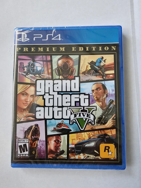 GRAND THEFT AUTO V GTA 5 Premium Edition - PS4 - Neuf | Scellé usine EUR 22,38 - PicClick FR