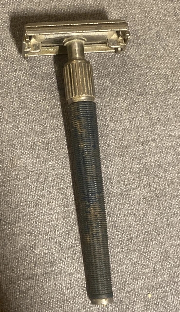 VINTAGE 1968 GILLETTE KNACK Safety Razor Date Code N-1 $9.99 - PicClick