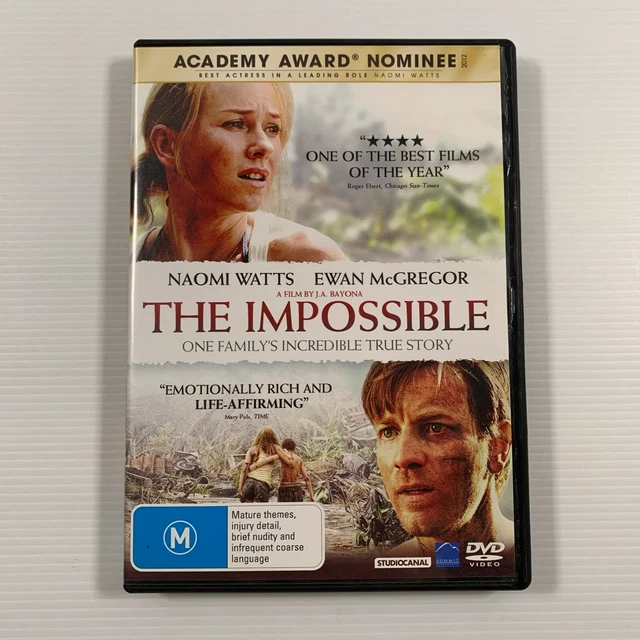 THE IMPOSSIBLE (DVD, 2013) Ewan McGregor Naomi Watts Region 4 $5.75 ...
