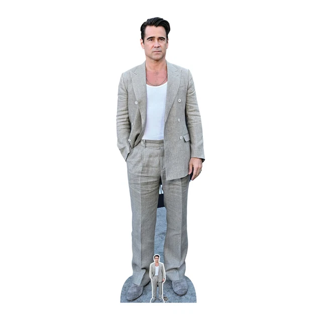 COLIN FARRELL ACTOR Lifesize Cardboard Cutout with Free Mini Standee ...