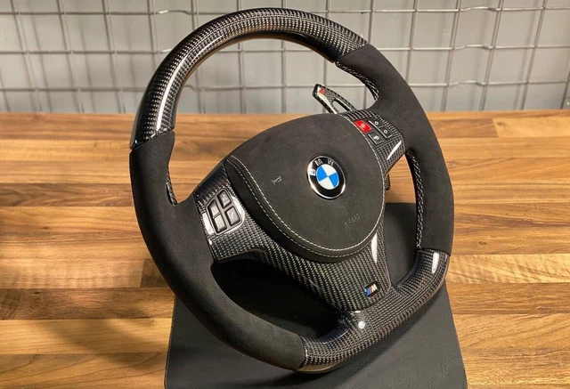 LE TEF CARBON Lenkrad für BMW M E90 E91 E92 E93 E81 E82 E84 E87 E88 EUR 3.199,00 - PicClick DE