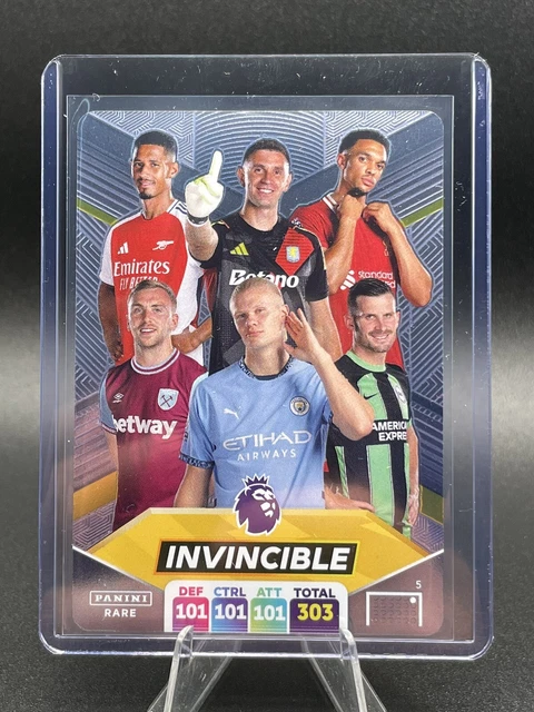 INVINCIBLE GOLDEN BALLER 101 Panini 2024/2025 Adrenalyn XL 24/25 Rare ...