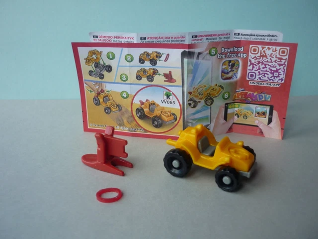 KINDER SURPRISE 2020 Buggy , véhicule tout-terrain VV065 + BPZ EAC 07. ...
