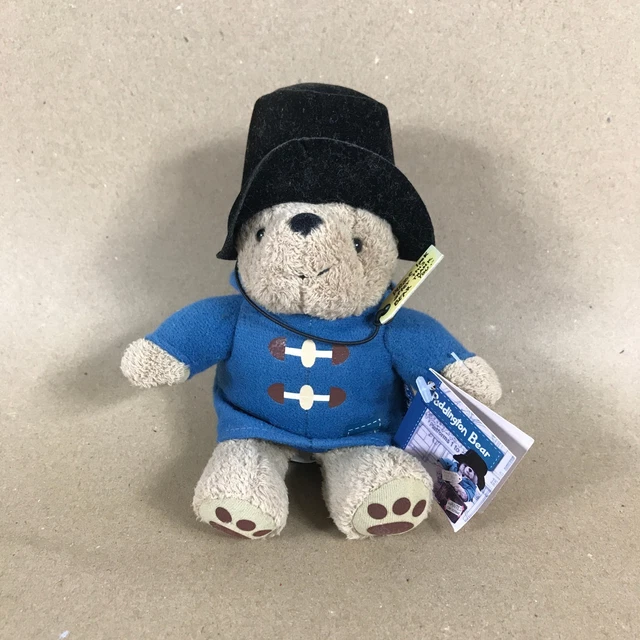 SMALL PADDINGTON BEAR Teddy Bear Soft Toy Plush Gift To and From Label ...
