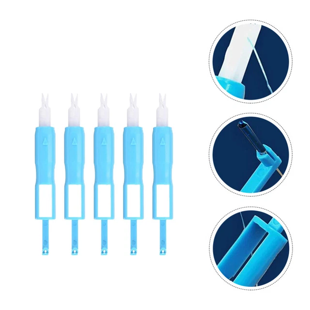 5 PCS EMBROIDERY Sewing Machine Needle Device Automatic Threader £8.25 ...