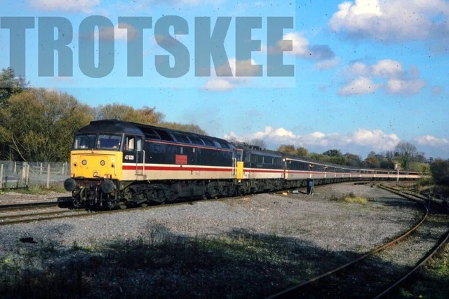 35MM SLIDE BR British Railways Diesel Loco Class 47 47528 Whitacre 1994 Orig £4.99 - PicClick UK