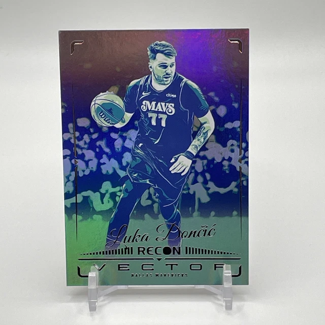 2023-24 RECON BASKETBALL Luka Doncic Vector Inserto #3 Dallas Mavericks ...