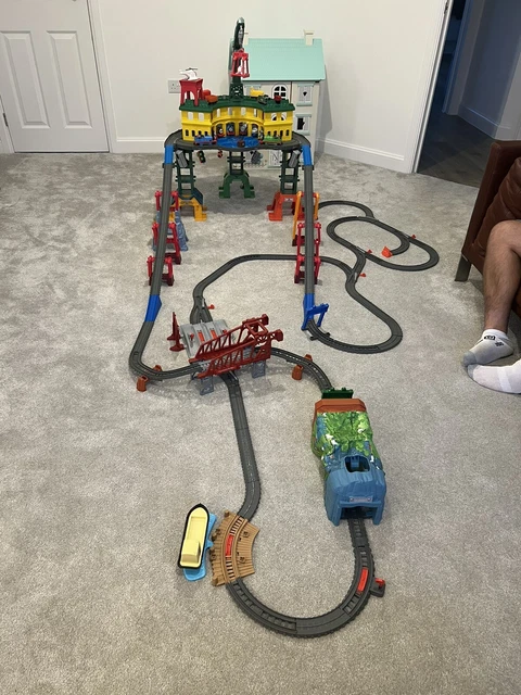 THOMAS THE TANK engine trackmaster, Sodor Super Station And Talking ...
