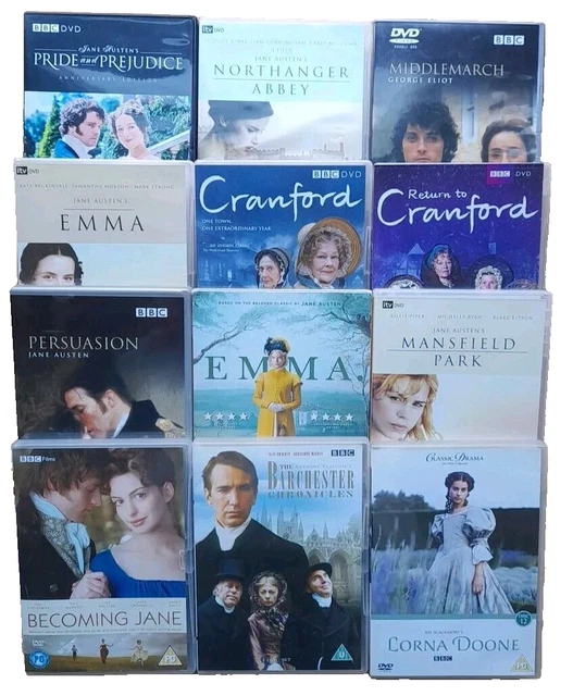 PERIOD / COSTUME Drama Mini-Series & Film Adaptations - 12 DVD Bundle ...