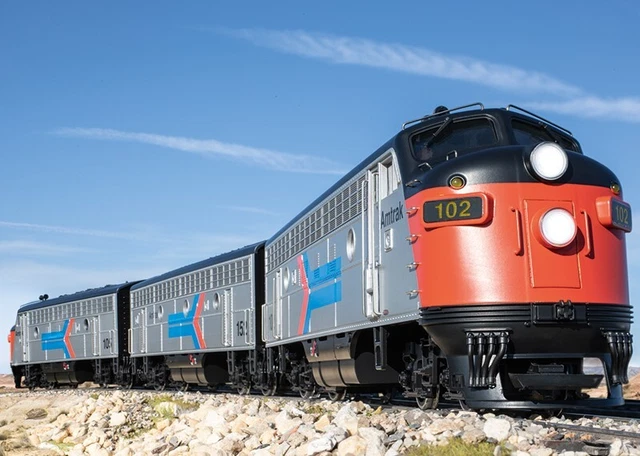 LGB F7A DIESEL Locomotive - Amtrak #102, G Gauge $899.95 - PicClick
