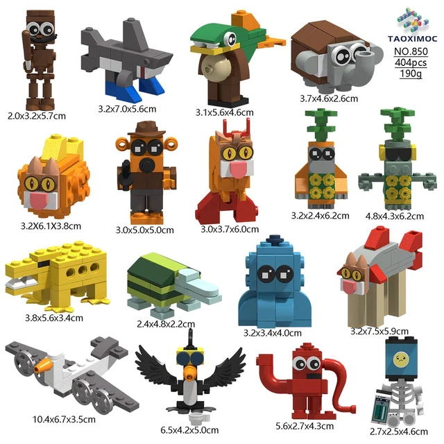 ITALIANA BRAINROT BUILDING Blo Model Toy Set For Diy Creative Play And ...