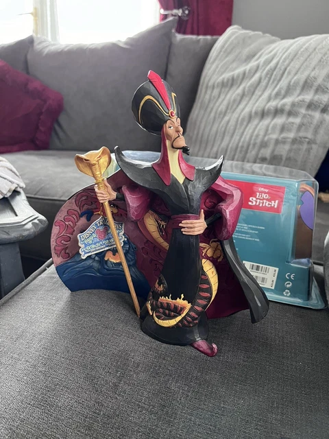 DISNEY TRADITIONS SHOWCASE Villainous Viper Jafar Aladdin Jim Shore ... DISNEY TRADITIONS SHOWCASE Villainous Viper Jafar Aladdin Jim Shore ...
