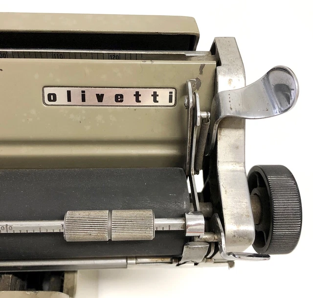 OLIVETTI LEXICON 80, macchina per scrivere manuale standard, anno 1952 ...