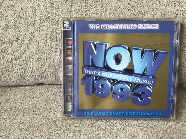 NOW THAT’S WHAT I call music the millennium series 1993 double CD £0.99 ...