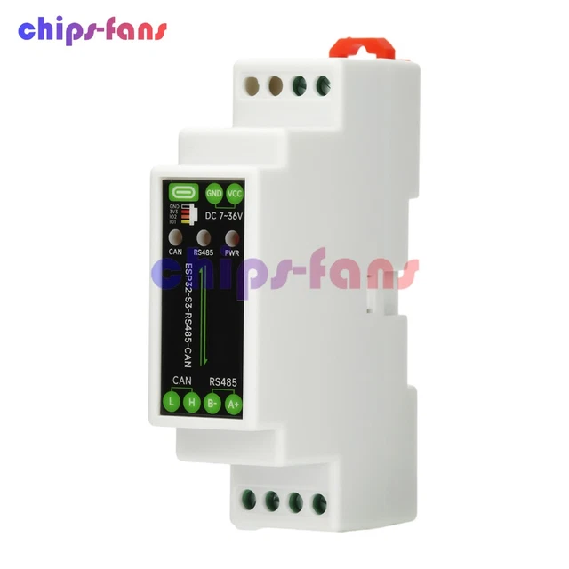 INDUSTRIAL ESP32-S3 CONTROL Board RS485 CAN Communication Interfaces ...