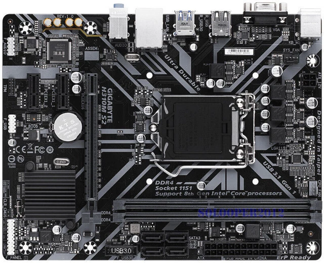 GIGABYTE H310M S2 LGA 1151 Intel H310 DDR4 DIMM USB3.1 Motherboard Micro ATX £181.81 - PicClick UK