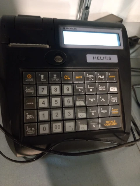 REGISTRATORE DI CASSA telematico axon micrelec helios mf20 PERFETTO ... REGISTRATORE DI CASSA telematico axon micrelec helios mf20 PERFETTO ...