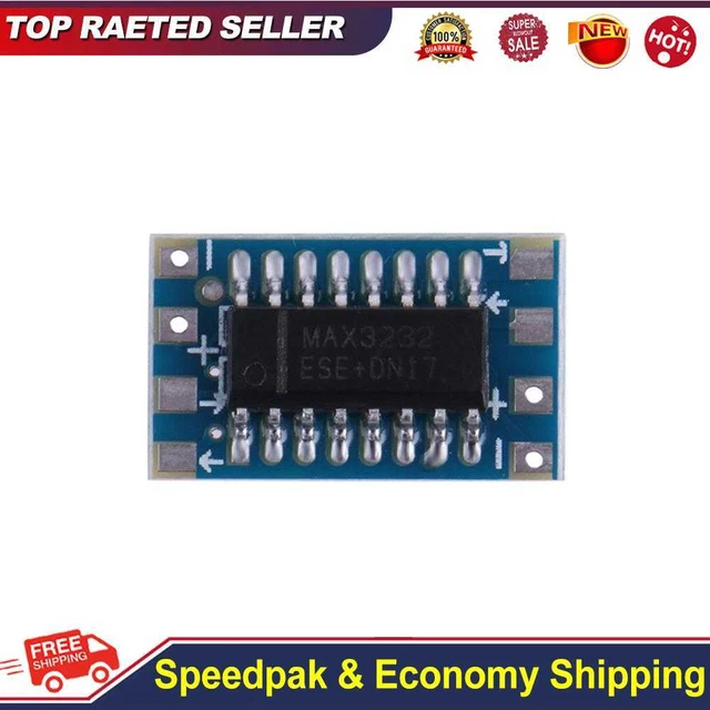 MCU MINI RS232 to TTL Converter Adapter Module MAX3232 Serial Port ...