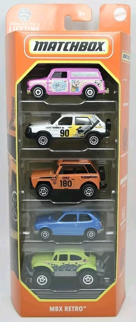 MATCHBOX MBX RETRO - 2024 - Matchbox Pack De 5 💫Avant Première💫 EUR 17 ...