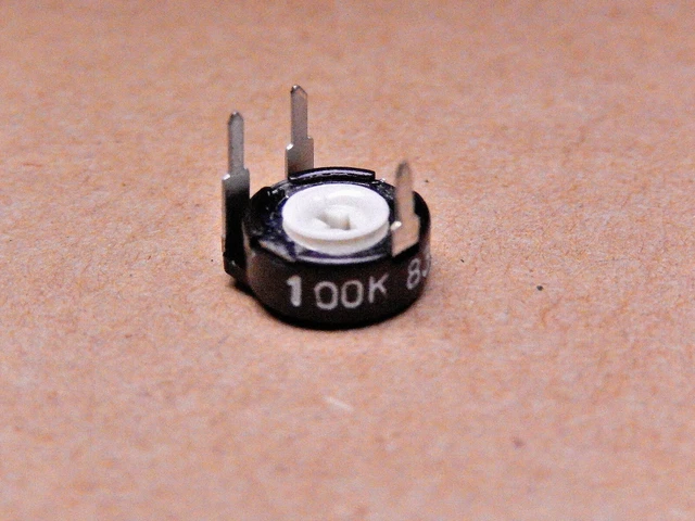 POTENTIOMETER PT10LV10 100K TOP ADJUST 10mm TRIMMER PIHER £2.80 ...