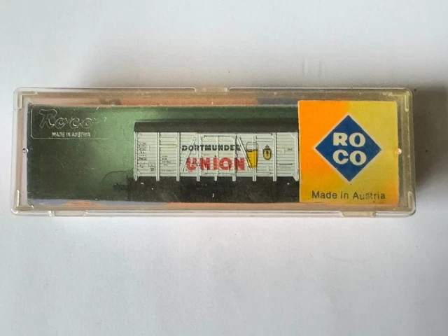 ROCO 2321 E - Güterwagen / Kühlwagen Dortmunder Union / Db 1:160 Spur N / In Ovp EUR 2,00 ...