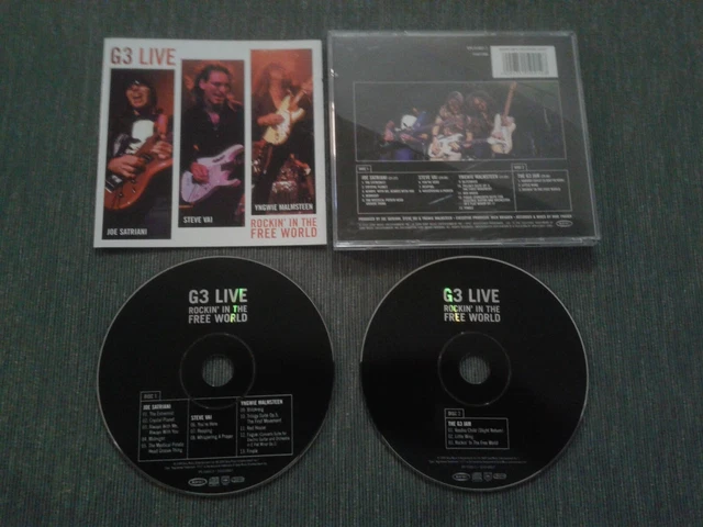 G3 LIVE - Rockin' In The Free World - 2 Cd Epic 2004 - Come Nuovo EUR ...