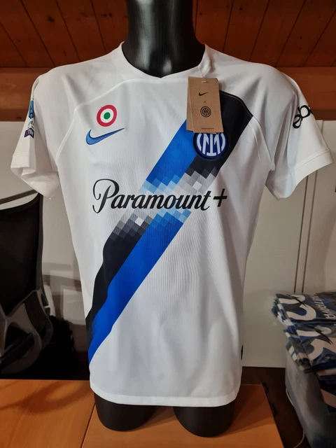 SECONDA MAGLIA INTER Lautaro Bianca Campionato 2024 Nuovo Sponsor ...